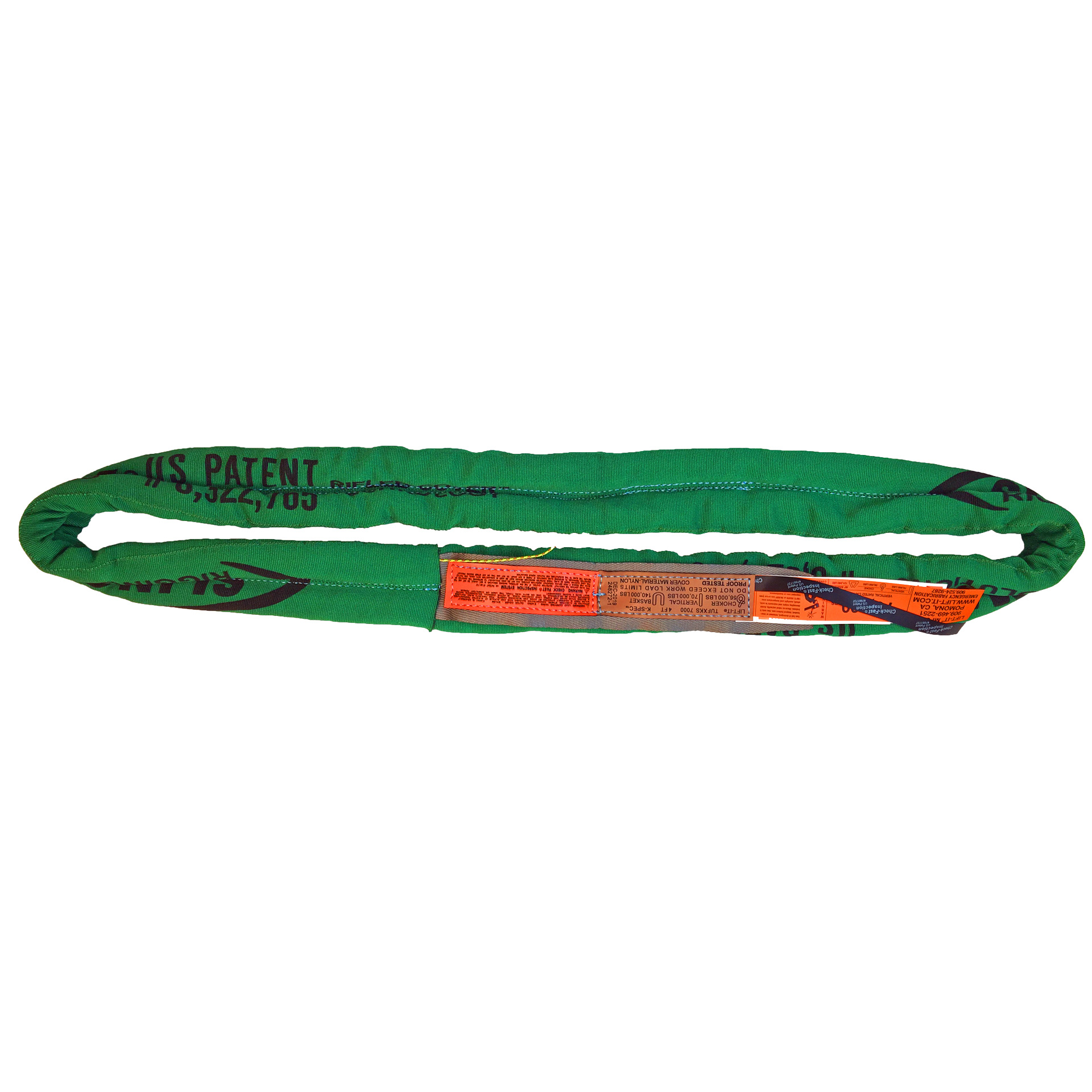 4" Wide Twin-Path® Extra Sling | Light Duty | Lift-It® Manufacturing