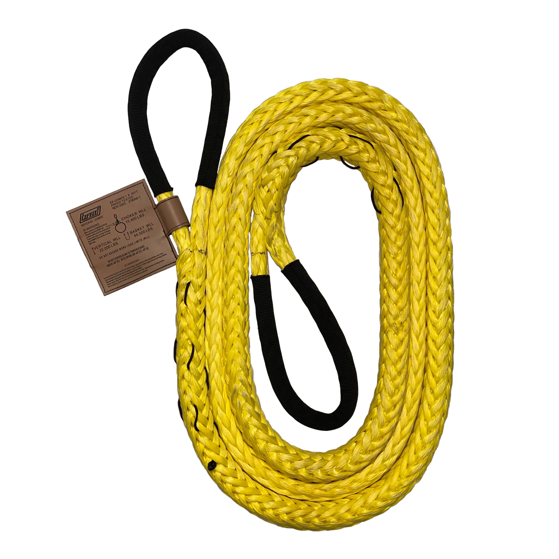 UHMPE Plasma Rope Sling | UHMPE UHMPE Eye & Eye Slings | Lift-It Mfg ...